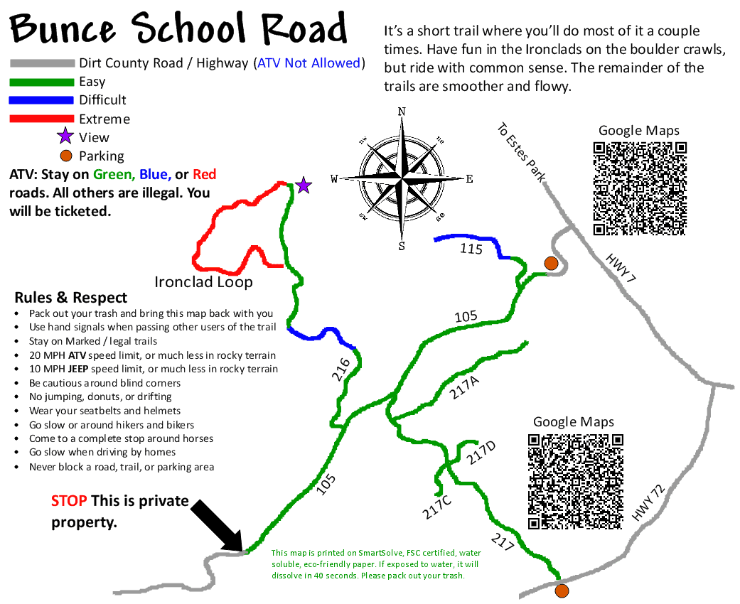 ATV Trails and Maps - The Colorado Rockies | Estes Park ATV Rentals